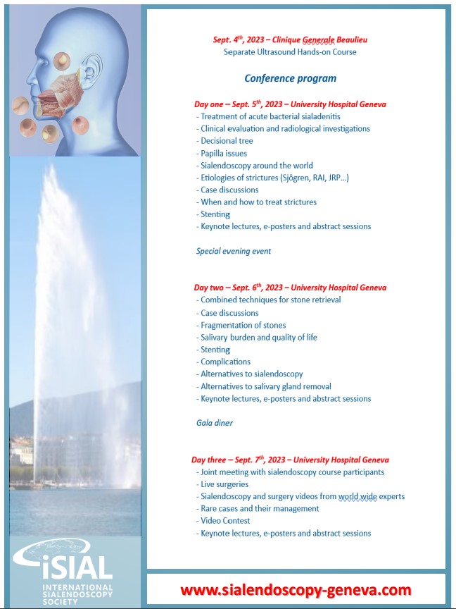 ISIAL / International Sialendoscopy Conference - The New Zealand ...